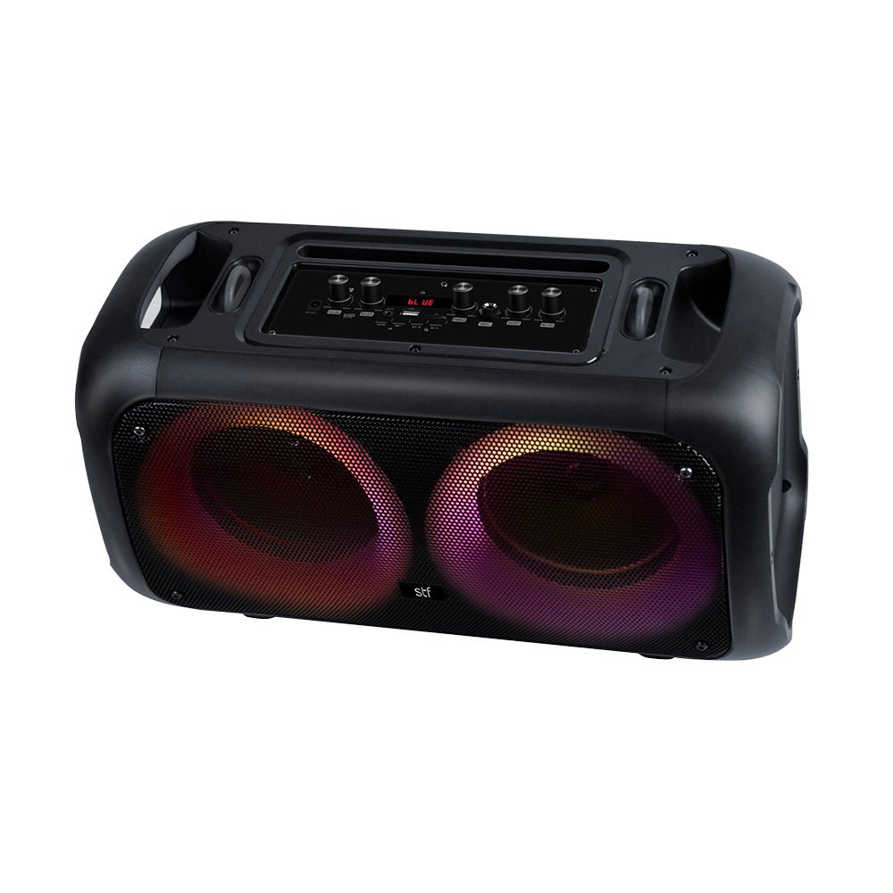 Bocina Inalámbrica Portátil Stf Power Block 65 Pulgadas 2hrs Uso Stf
