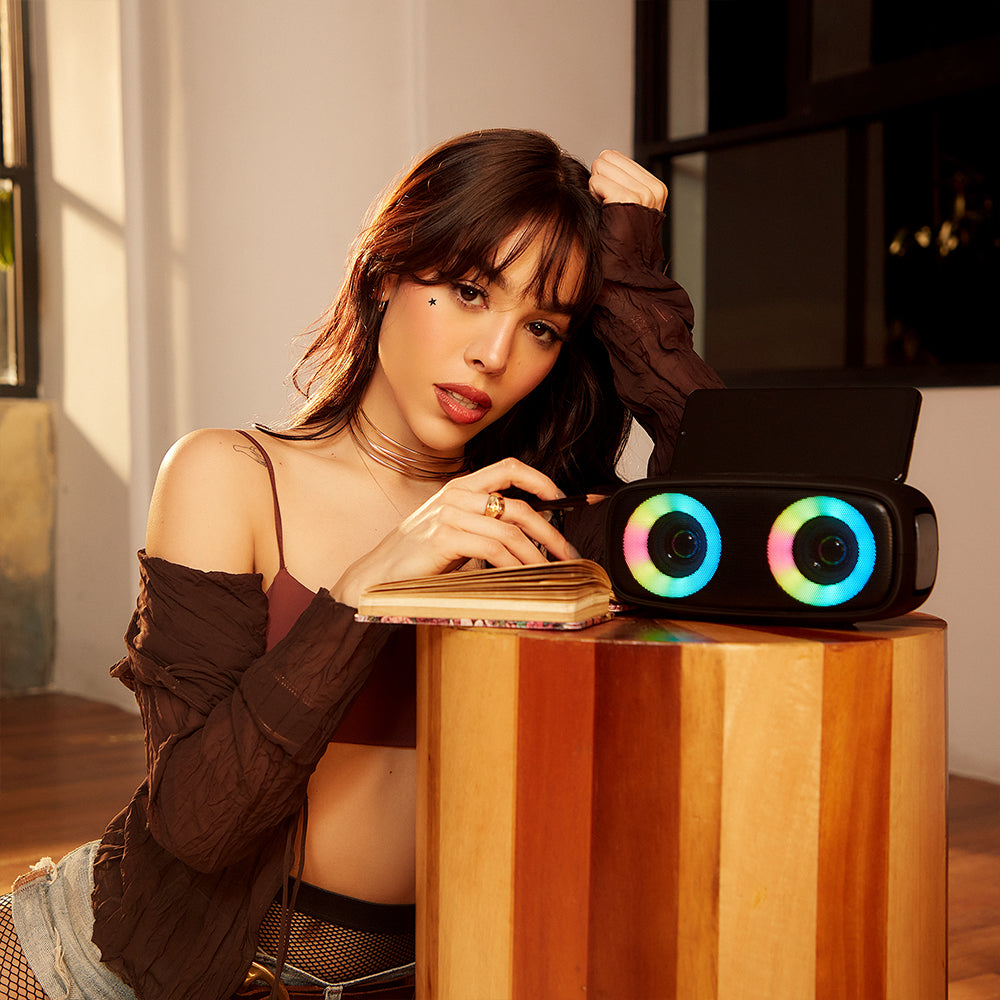 Bocina Inalámbrica portátil | STF Power Block | 6.5 pulgadas 2hrs uso – Stf