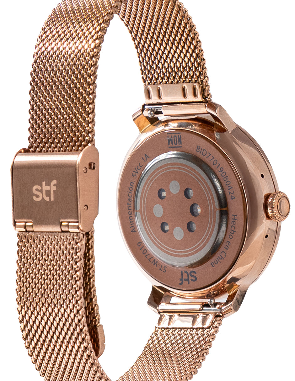 Kit STF Smartwatch Reloj Kronos Amber + Audífonos True Wireless Kun Bl ...