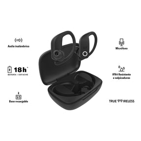 Audifonos Inalambricos Tws Iron Earth STF 18hrs Uso Protección IPX4 – Stf