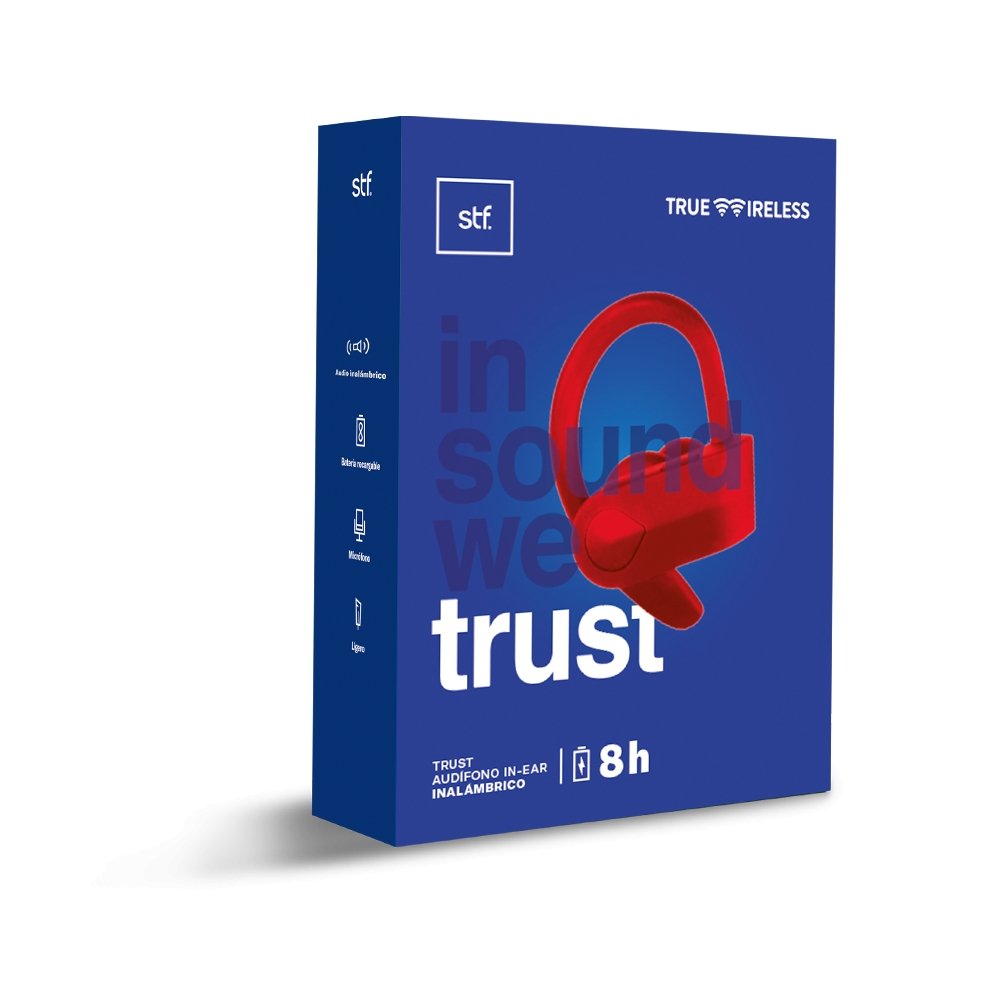 Audifonos Inalambricos TWS Trust: 8hrs uso, micrófono, llamadas – Stf